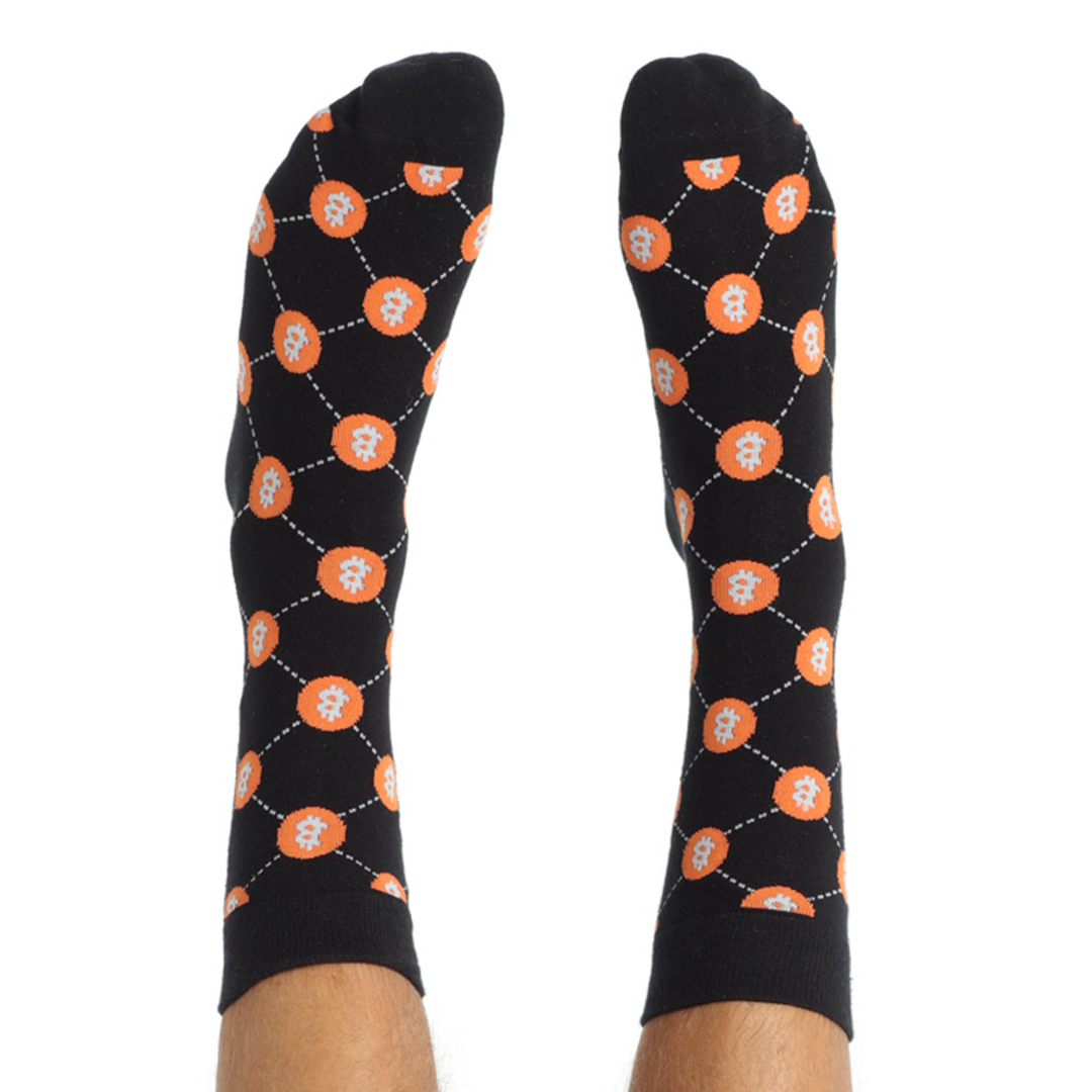 Bitcoin Socks | Christmas socks | Unisex – NOTJUST