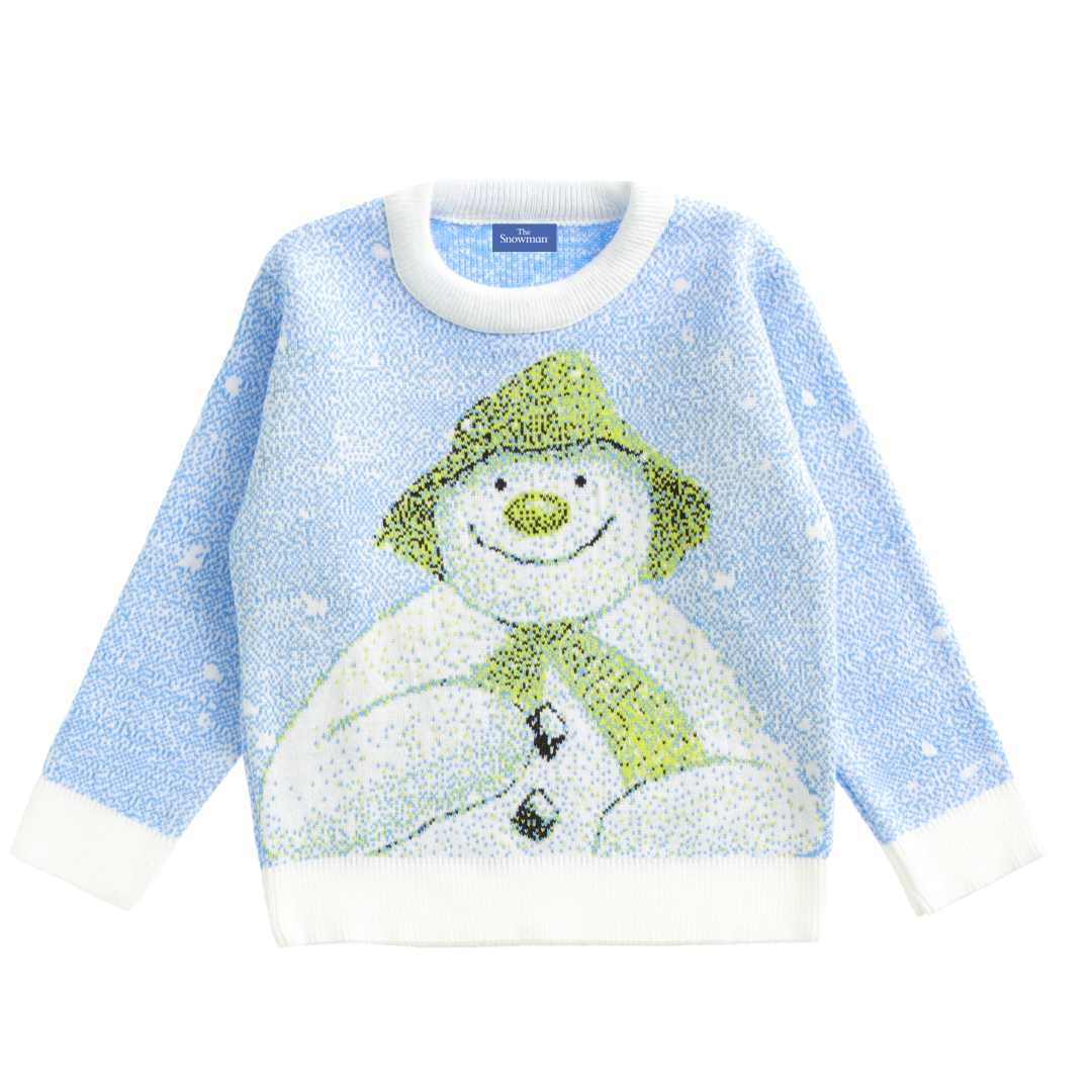 Kids - Raymond Briggs' The Snowman Knitted Christmas Jumper – NOTJUST